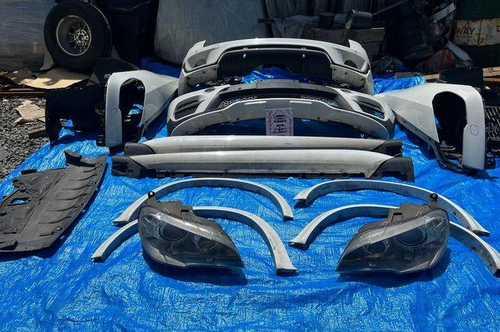 Рестайлинговый обвес (с фарами) на BMW X5 (E70)