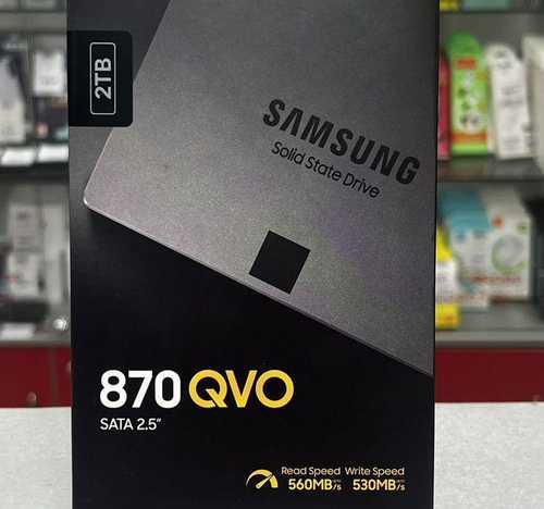 М86) SSD Samsung 870 QVO 2 tb