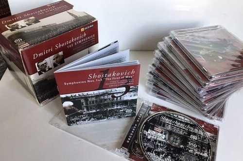 Shostakovich: the Symphonies / 12 sacd / Capriccio