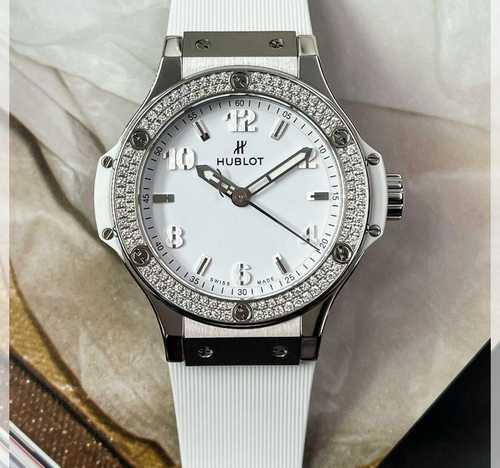 Часы наручные Hublot Big Bang Steel White Diamond