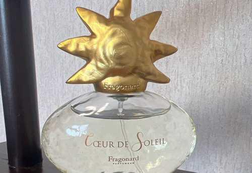 Парыюмерная вода coeur DE soleil fragonard