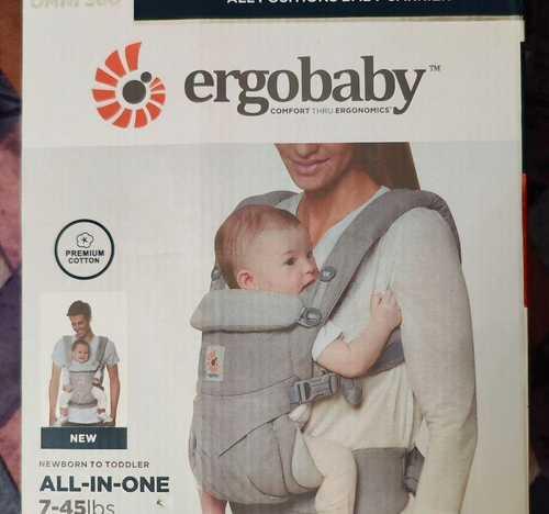 Эргорюкзак ergobaby omni 360