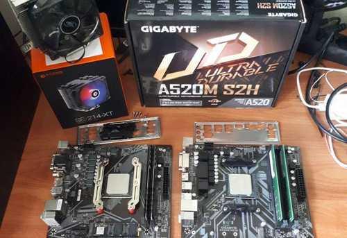 Комплект R5 2600/3600 + B450/A520 + 16gb