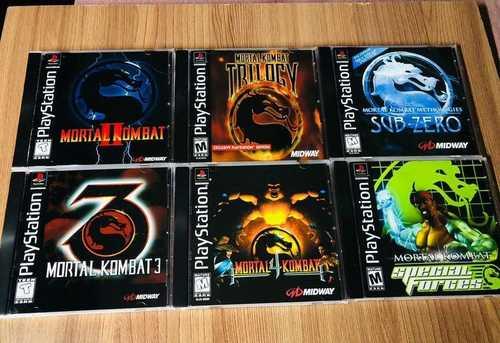 Игры для PS1 Mortal Kombat и многое другое