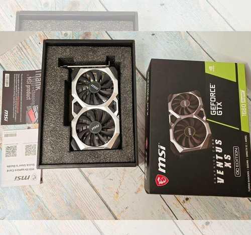 Видеокарта MSI GTX 1660 super