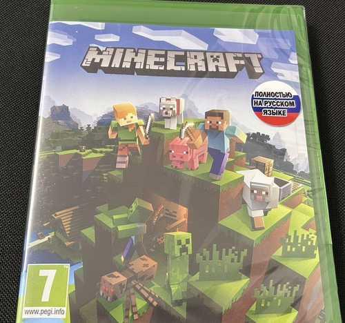 Minecraft xbox one (Новый диск)