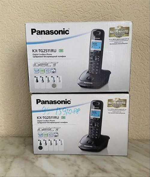 Радиотелефон Panasonic KX-TG2511-2 шт