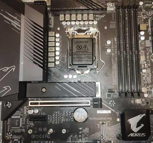 Материнская плата gigabyte b560m aorus pro