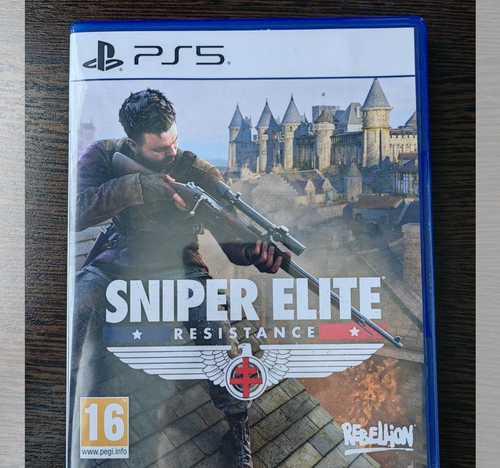 Sniper elite resistance диск ps5