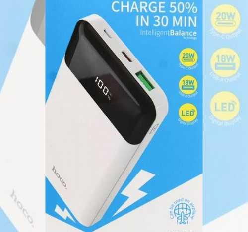 Внешний аккумулятор hoco J102 Cool Figure 10000mAh