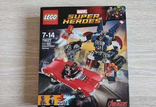 Новый Lego 76077 Iron Man: Detroit Steel Strikes