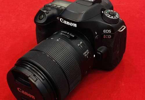 Canon 80d kit 18-135mm nano