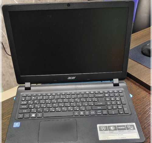 Acer es 15, intel 4405u,ssd,озу 8гб