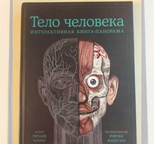 Книга "Тело человека". Интерактивная книга-панорам