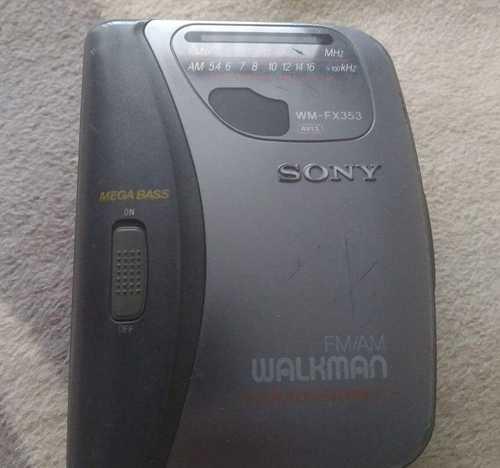 Кассетный плеер sony walkman и sunny