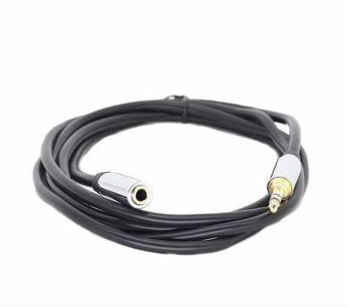 Удлинитель аудио кабеля 3.5 Jack(M) -3.5 Jack(F) 1