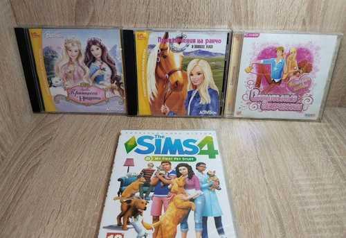 Компьютерные игры Барби, Симс, Barbie, Sims