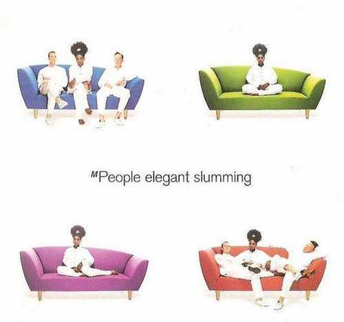 M People - Elegant Slumming (Europe, 1993, 1st Press)