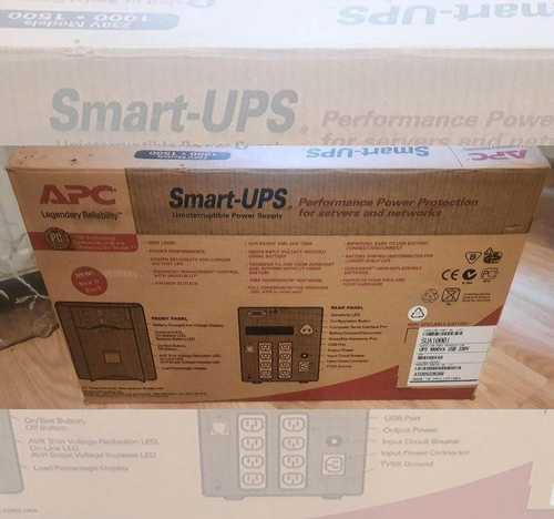 Ибп 1000 ва APC Smart-UPS 1000VA USB & Serial 230V