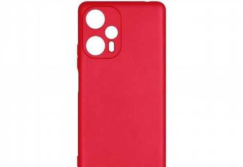 Силиконовый чехол для Xiaomi poco F5, красный
