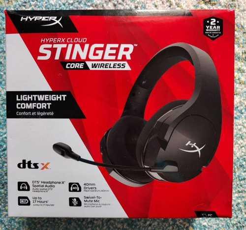 HyperX Cloud Stinger Core 7.1 беспроводные