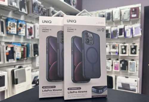 Чехол Uniq Lifepro Xtreme AF iPhone 15 Pro Blue
