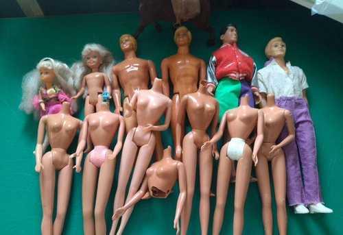 Барби, кен, Билл, Дэни, Памела, тела Barbie, Ken