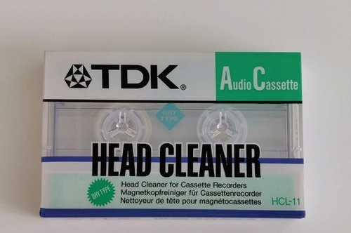 Чистящая аудио кассета TDK Head Cleaner HCL-11