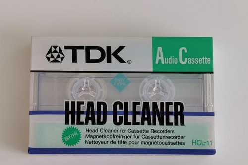 Чистящая аудио кассета TDK Head Cleaner HCL-11