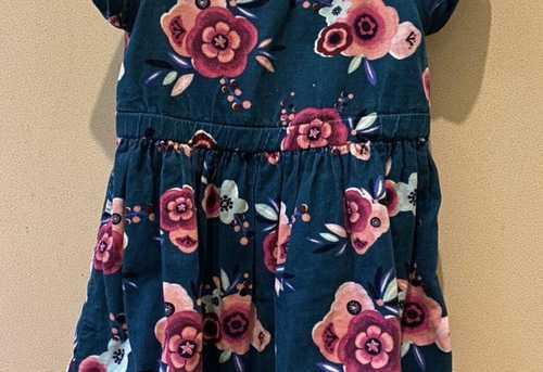 Платье Gymboree вельветовое нарядное 98-104