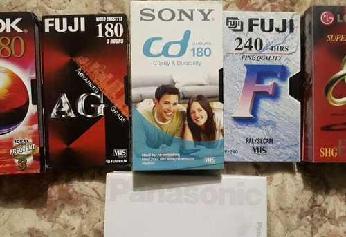 Видео-кассеты fuji, sony, TDK, LG, panasonic