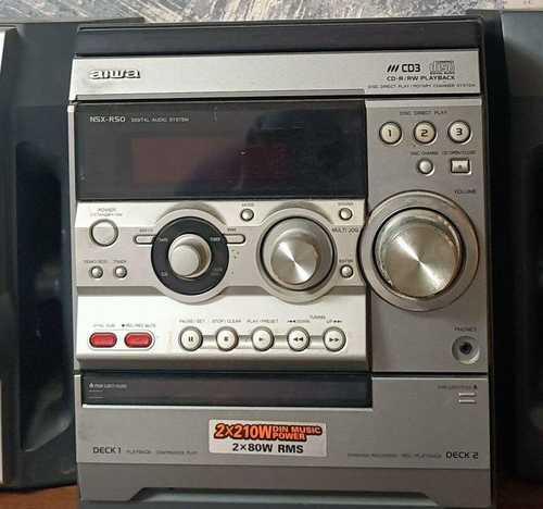 Музыкальный центр aiwa sx nr50