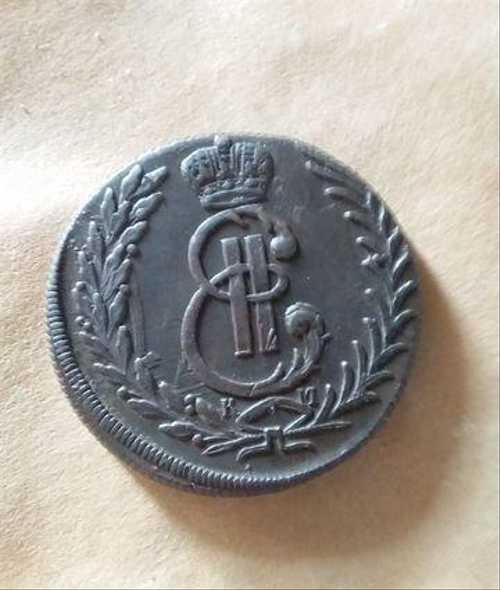 Монета: 5 копеек 1776 г. Сибирь