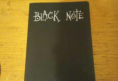 Black note блокнот скетчбук с чёрными страницами