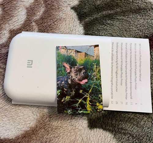 Портативный принтер xiaomi