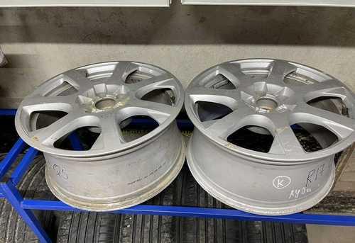 Кованые диски 2шт r17 5x112