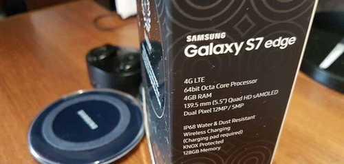 Galaxy S7 Edge Black Pearl 128GB Edition