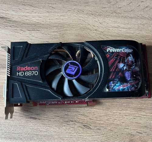 Видеокарта Radeon HD 6870