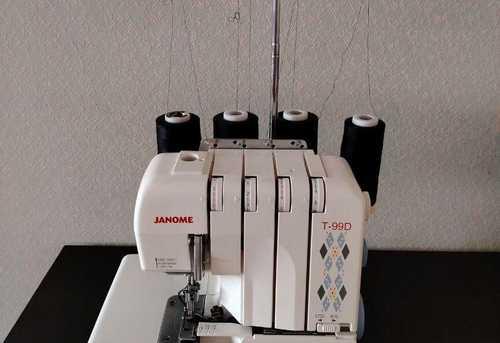 Оверлок Janome t 99d