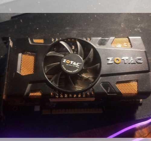 Видеокарта zotac GTX 550 ti