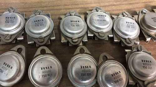 Транзистор Tesla kd502 503 501 606