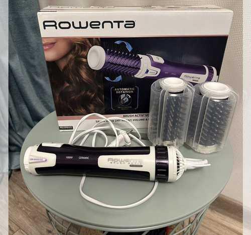 Фен щетка rowenta brush activ volume and shine