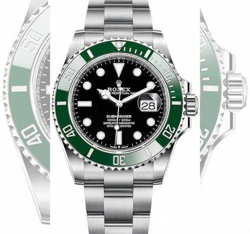 Швейцарские часы Rolex Submariner Date (Starbucks) 126610LV