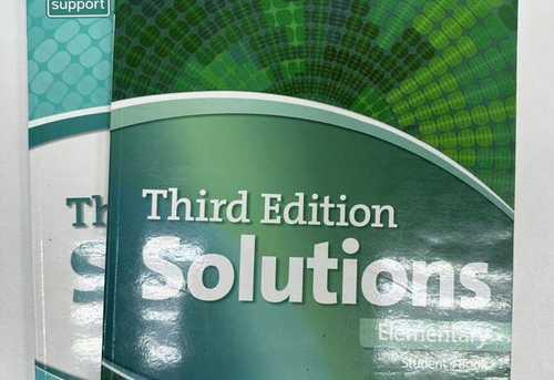 Учебник английского языка Solutions Elementary