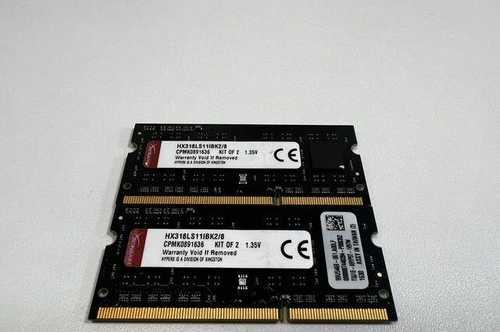 Оперативная память DDR3 4gb SO-dimm 1866 Hyperx