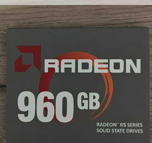 SSD накопитель AMD Radeon R5 960гб, 2.5", SATA III