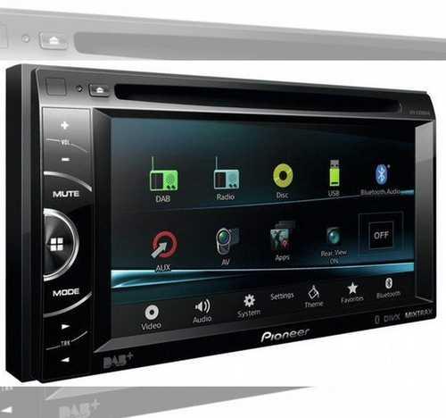 2 дин Магнитола Pioneer AVH-1500DVD