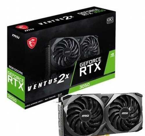 Видеокарта Msi Geforce RTX 3050 ventus 2x OC