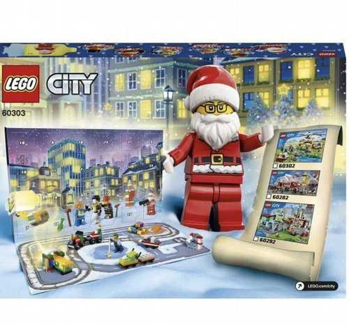 Lego City 60303 адвент календарь