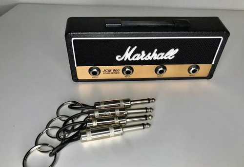 Ключница комбоусилитель Marshall + 4 брелока